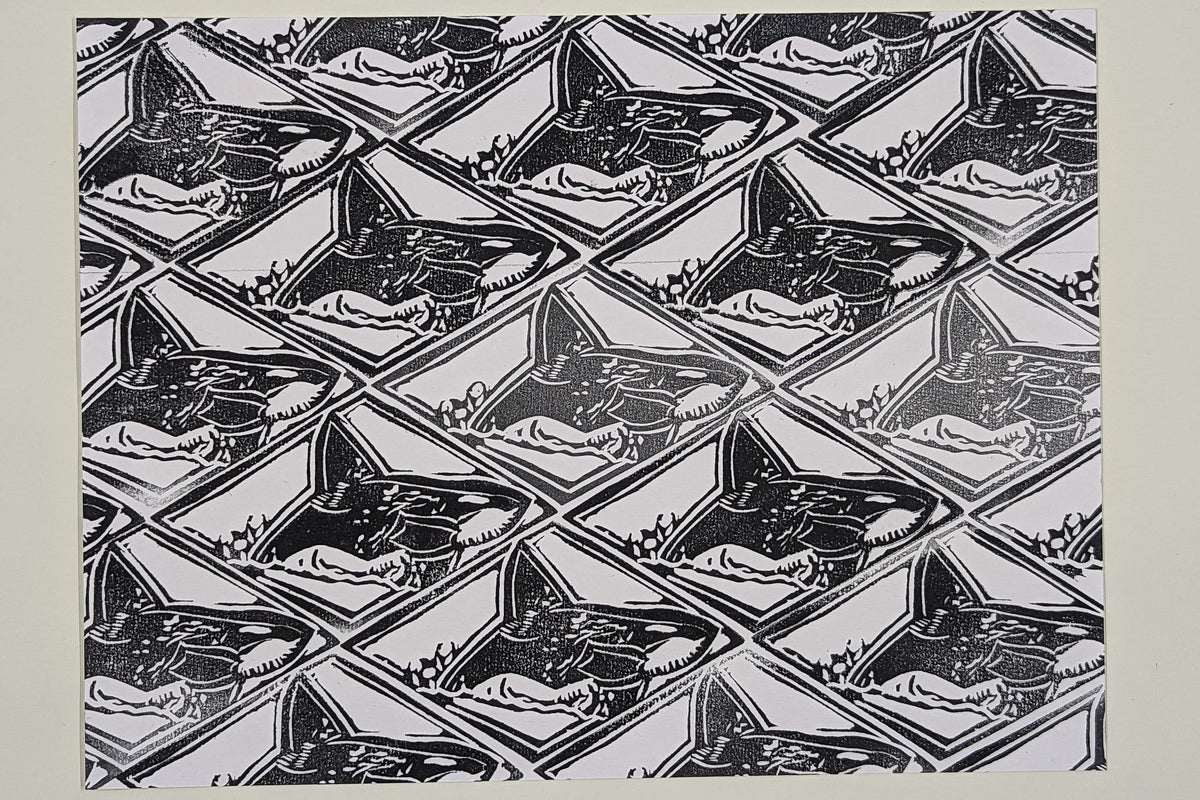 Original Artwork - Tesselations Series #1 - The Pod Squad – Sarah ...